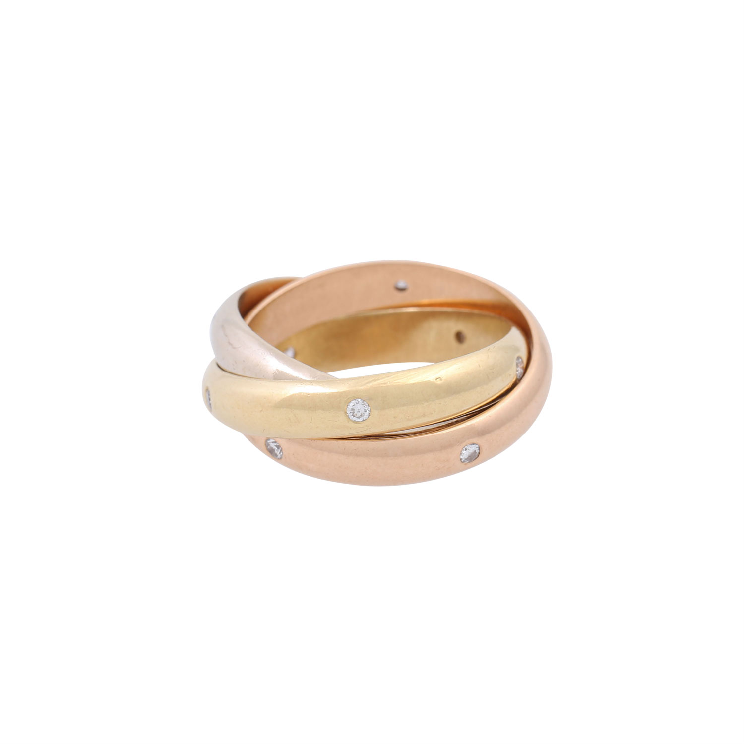 CARTIER Ring 'Trinity', akt. NP.: 3.800,-€. | Barnebys